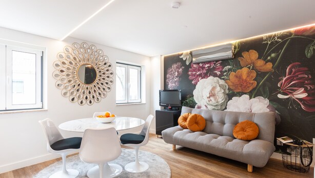 Apartamento Deluxe | Sala de estar