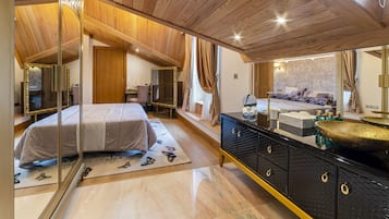 Quarto Deluxe | 1 quarto, roupa de alta qualidade, camas de colchão viscoelástico