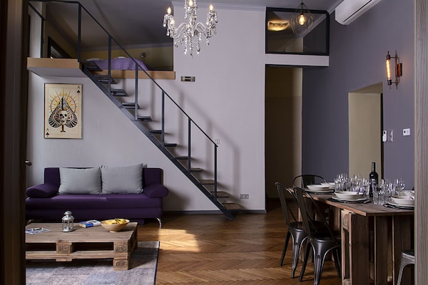 Neu! Walnuttree Double 12 Pers Wohnung Zentral - Budapest