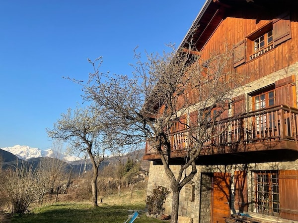 Chalet Aux Portes Des Ecrins Avec Vue Montagne Extra Et Jardin - Puy-Saint-Vincent