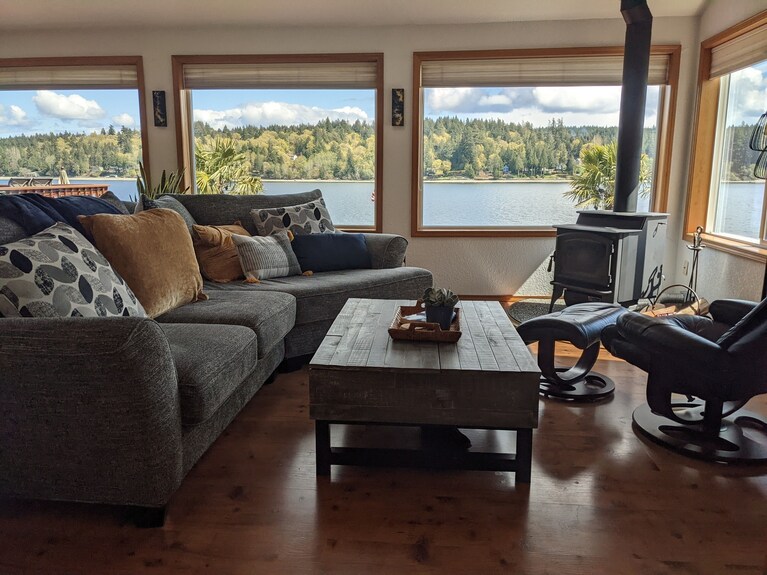 "Ostrich Nest" Private Island Beachfront With Hot Tub And Kayaks - Joemma Beach State Park, Longbranch
