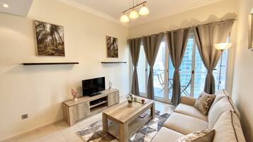 Televisor LED de 44 polegadas com canais via satélite, televisor