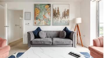 Apartamento | Área de estar | TV 30 polegadas com canais digitais