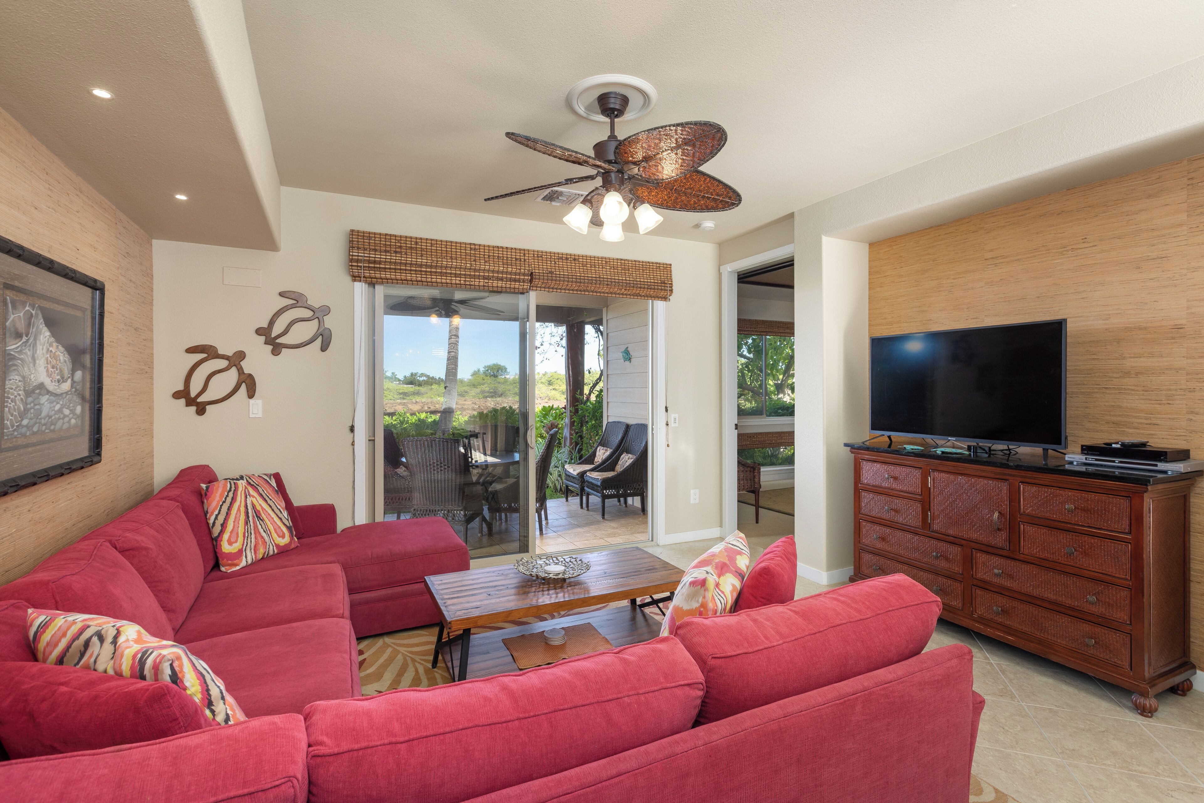Mauna Lani Palm Villas D2 Corner Unit With Views Of Historic Lava Fields - Waikoloa Village, HI