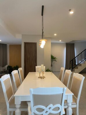 Opções para refeição no quarto