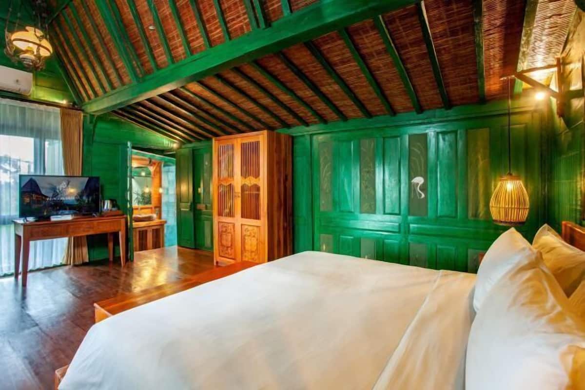 Roupas de cama premium, frigobar, individualmente mobiliados