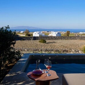 Opal Suite with Plunge Pool and Sea View | Terraço/pátio interior