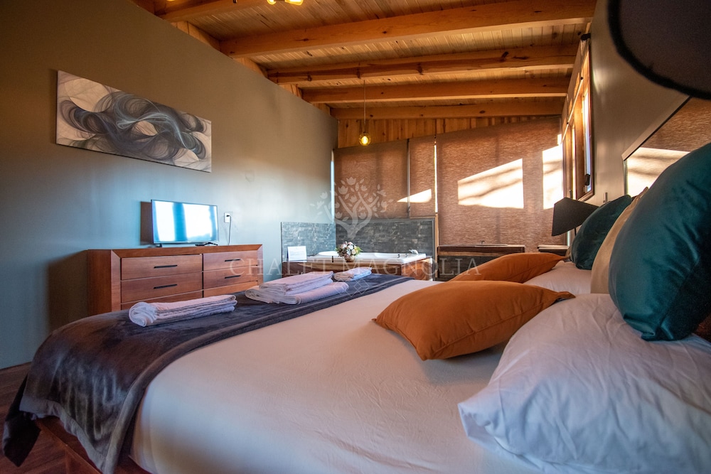 Chalet Magnolia 2, Romantica Cabaña Con Jacuzzi Mazamitla - ミチョアカン