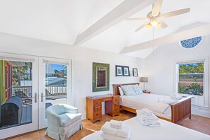 Casa, 2 quartos | Roupa de cama fornecida