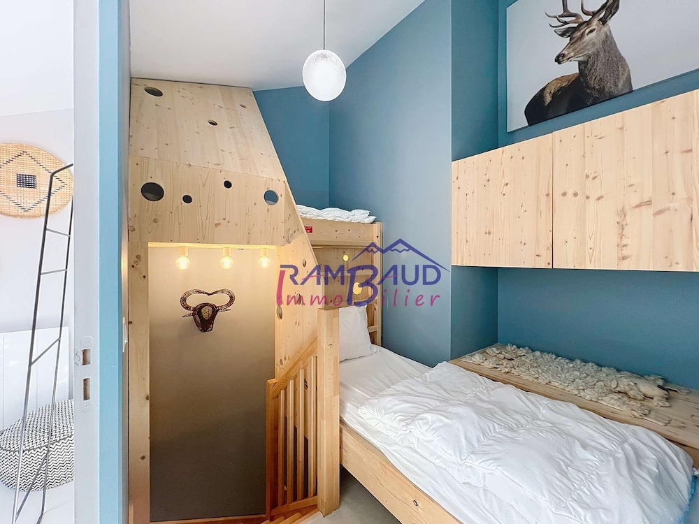 3 Rooms Duplex 6 Beds Resort Center Near Slopes - Valloire