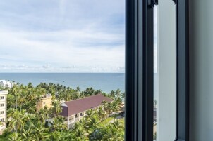 Roupas de cama premium, frigobar, individualmente decorados