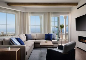 Smart TV de 55 de polegadas com canais por cabo, televisor, Netflix 