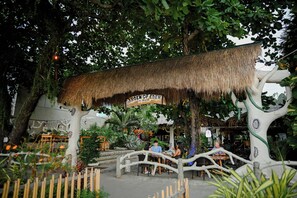 Entrada do alojamento