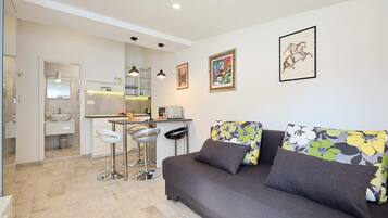 Apartamento (1 Bedroom) | Sala de estar