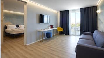 Suite de Luxo | 1 quarto, lençóis de algodão egípcio, roupa de alta qualidade