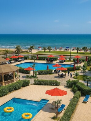 Chalé, 2 quartos, acessível, fumadores | Piscina | Piscina exterior