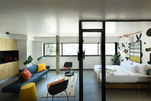 Suite-Estúdio Executiva, 1 quarto | Vista do quarto