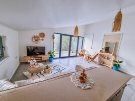 Apartamento panorâmico | 1 quarto, roupas de cama de algodão egípcio, roupas de cama premium