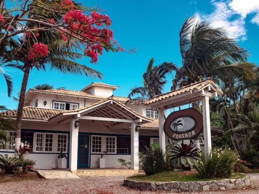 Fachada da propriedade