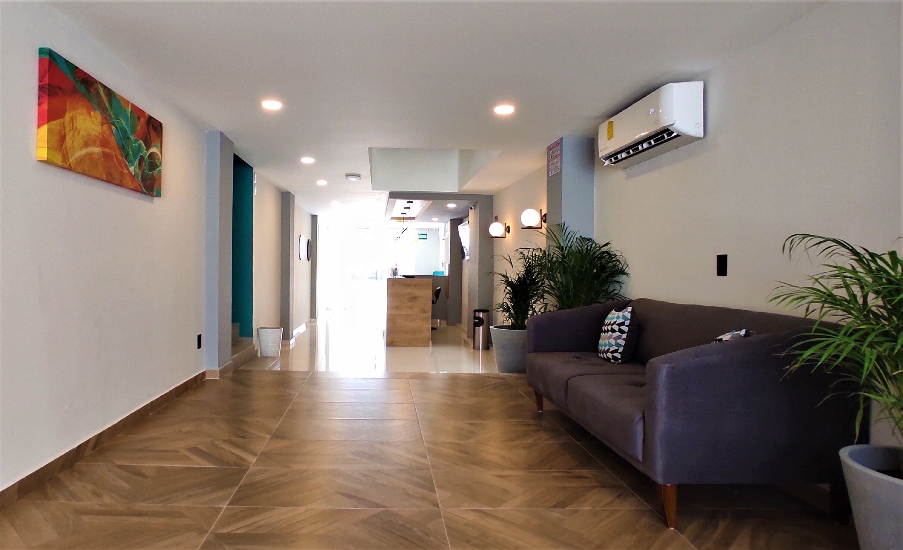 Sala de estar do lobby