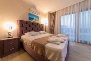 Quarto Duplo Panorâmico | Lençóis de algodão egípcio, roupa de alta qualidade