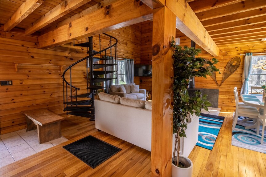 Driftland Cabin Sauna, Hot Tub, Pizza Oven, Kayak - West Virginia