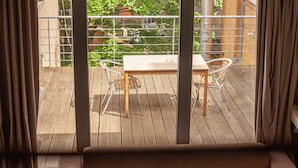 Apartamento superior | Terraço/pátio