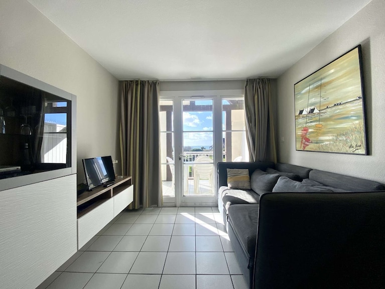 Appartement T2 Cabine Avec Balcon Vue Mer à Louer Pour Les Vacances - Locmariaquer