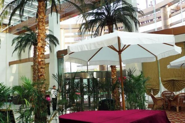Lounge no saguão