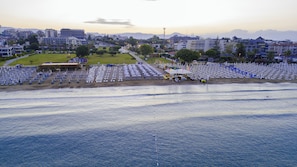 Vista para a praia ou o mar