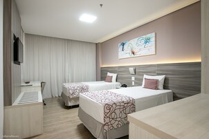 Quarto solteiro luxo, 2 camas de solteiro
