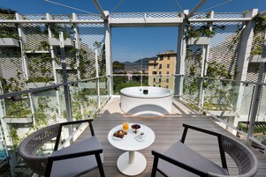 Suite-Estúdio, terraço (outdoor Jacuzzi) | Terraço/pátio interior