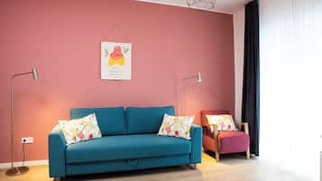 Apartamento Nobre | Sala de estar | Smart TV