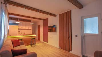 Quarto premium, 1 quarto | Wi-Fi de cortesia, roupa de cama