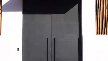 Entrada do alojamento