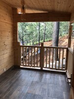 Cabana de Madeira Premium, 3 quartos | Terraço/pátio interior