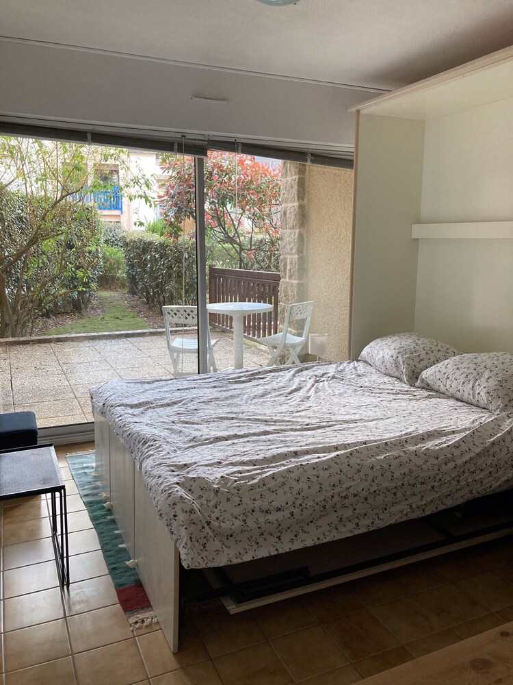 Studio City Center With Terrasse - Plouharnel