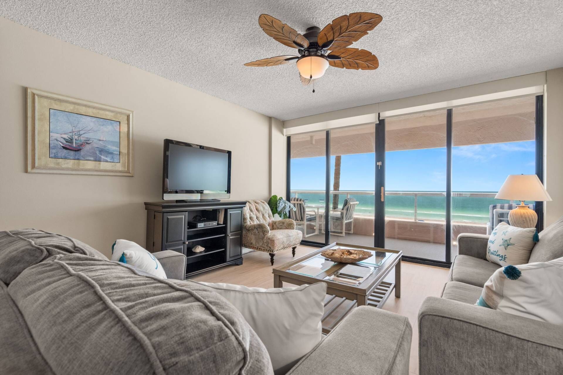Beachfront! Gorgeous Views! Pool, Hot Tub, Tennis Courts, Fitness Room ~ 5f Crescent Beach Club - Clearwater, FL