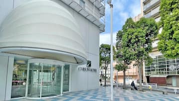 Entrada do alojamento