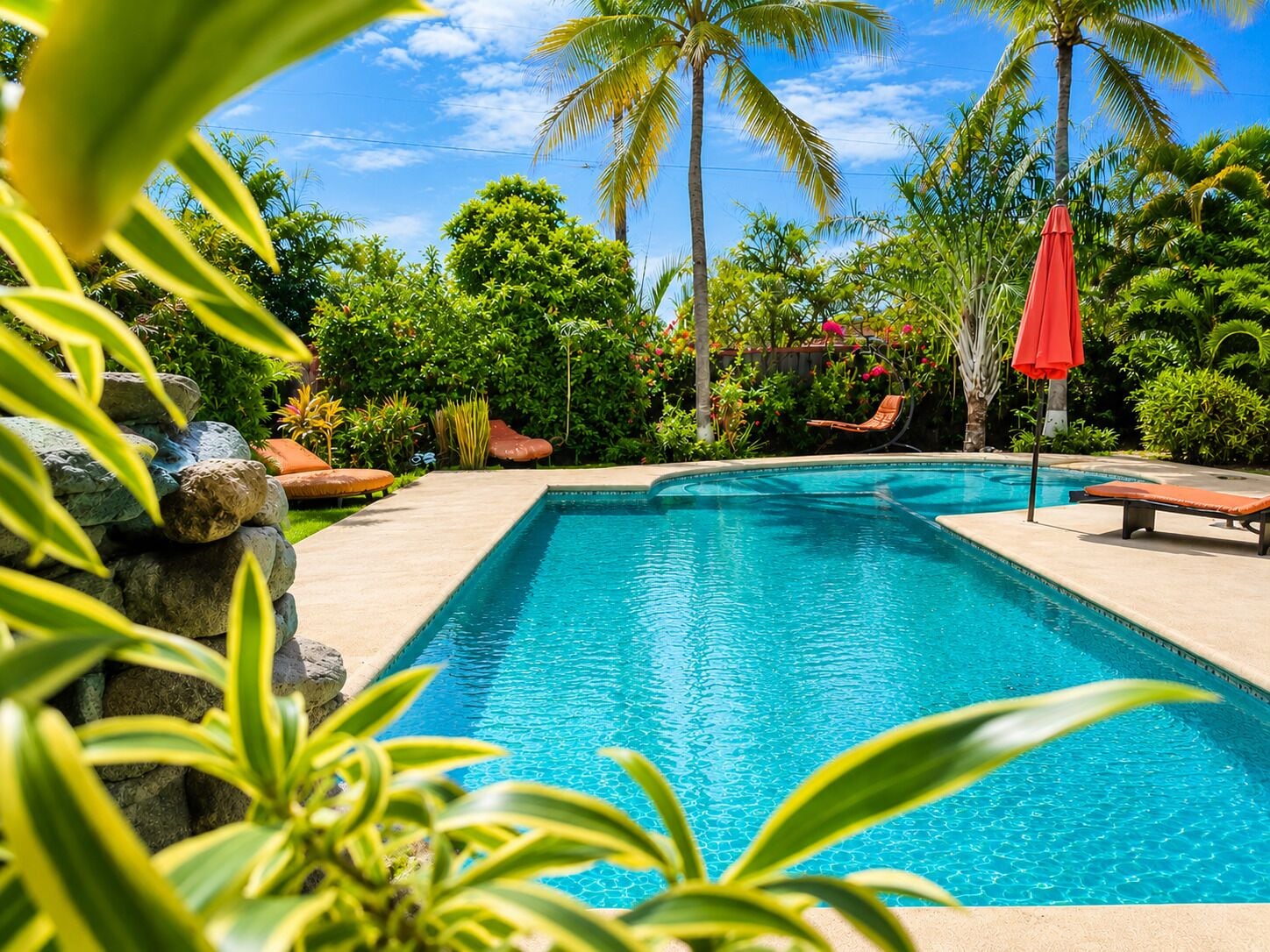 Suíte estúdio conforto, vista para a piscina | Vista do quarto