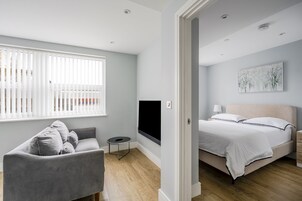 Apartamento, casa de banho privativa, Vista para a cidade | 1 quarto 