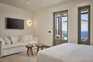 Suíte conforto, piscina particular | Roupas de cama de algodão egípcio, roupas de cama premium