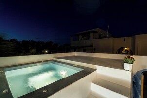 Quarto casal luxo | Terraço/pátio