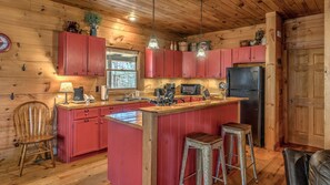 Cabana, 2 quartos | Cozinha privada