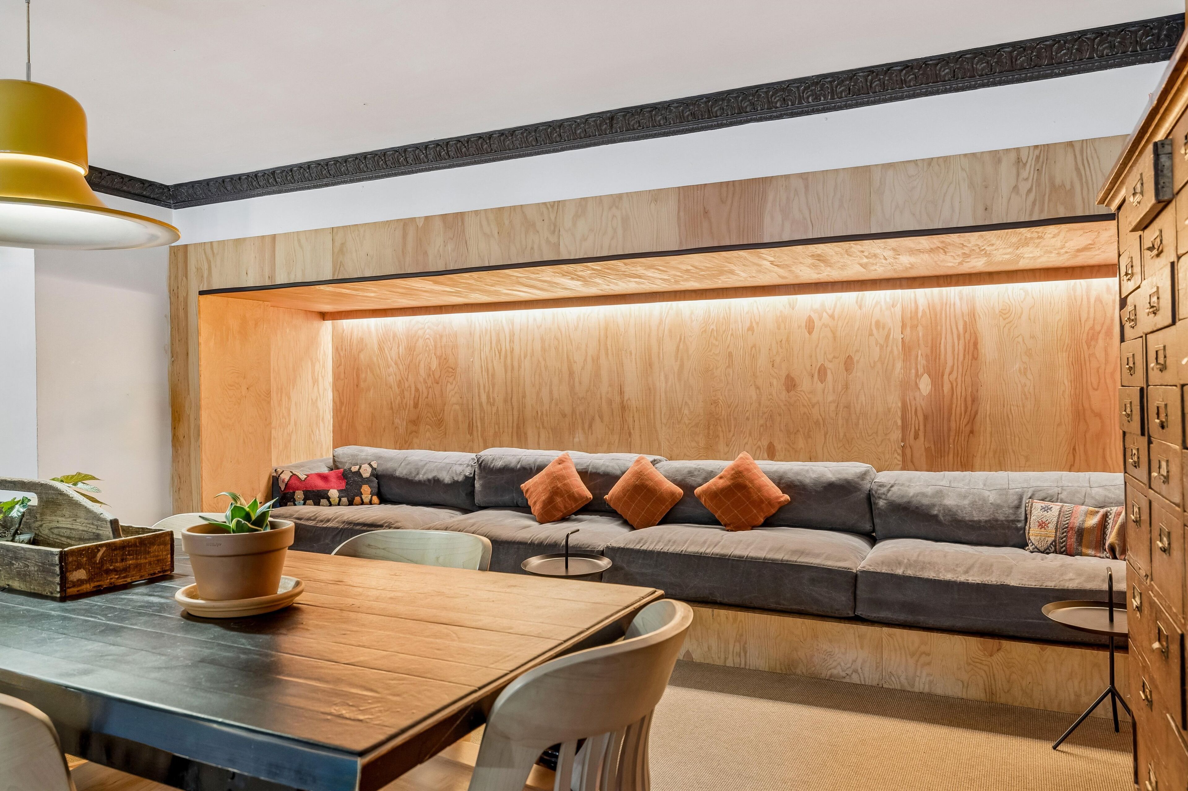 Sala de estar do lobby