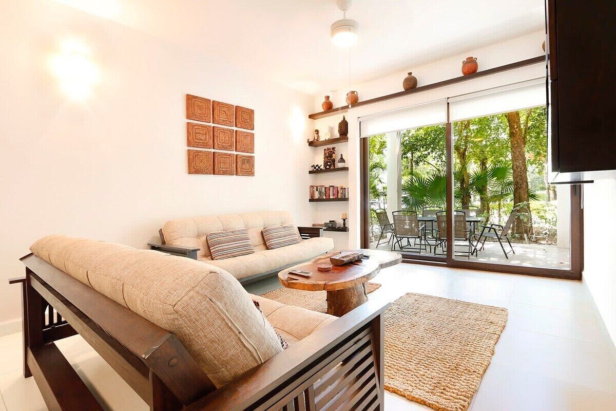 Cozy 2br Apartment With Nice Terrace! In Akumal! - Akumal