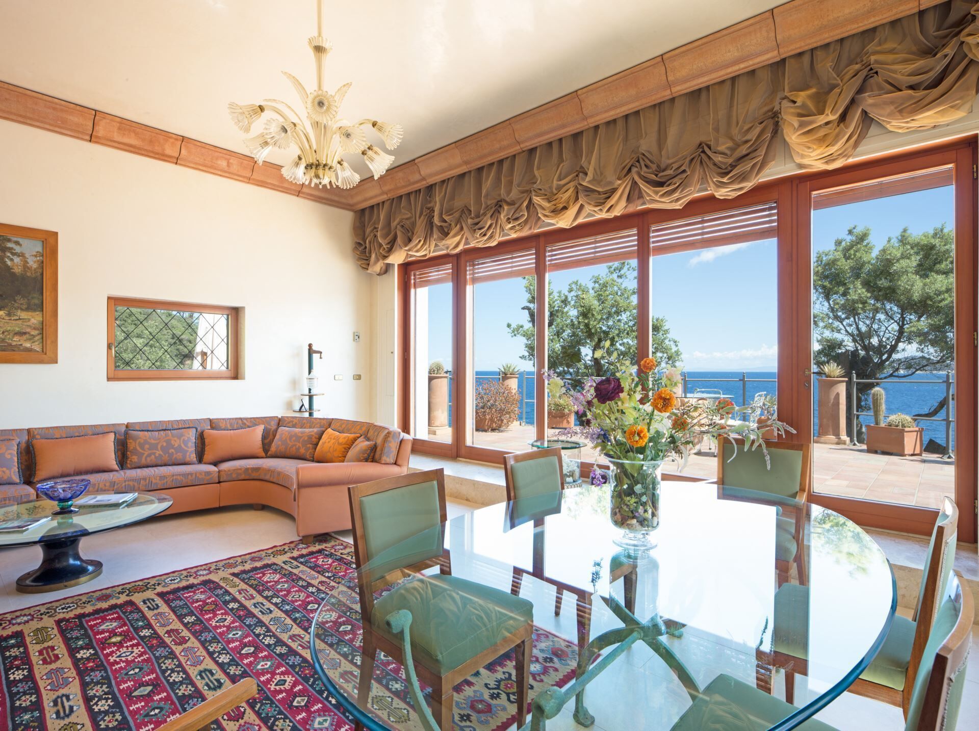 Prestigious Beachfront Luxury Villa With Private Access To The Beach. - Marciana Marina