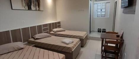 Quarto triplo econômico | Roupa de cama