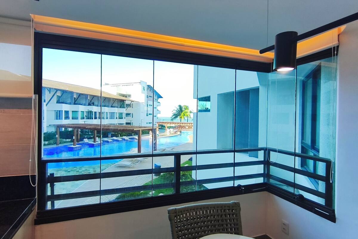 Apartamento Clássico | Lanai (alpendre havaiano)