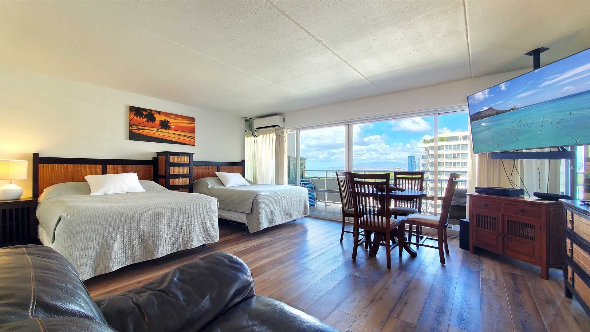 Ilikai 1329 Amazing Ocean, Sunset & Marina Views, 2 Queen Beds - Hawaï